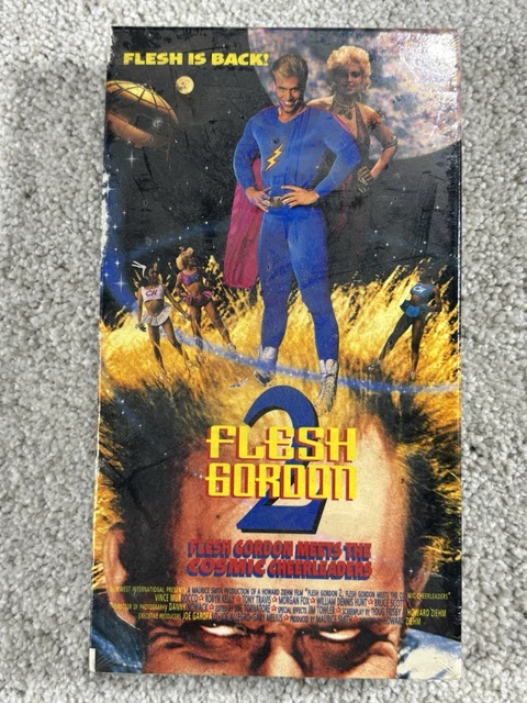 SEALED VHS: FLESH Gordon 2: Flesh Gordon Meets the Cosmic Cheerleaders ...