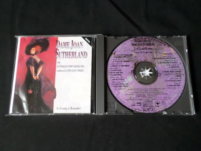 DAME JOAN SUTHERLAND & Australian Pops Orchestra. Compact Disc. 1990 ...