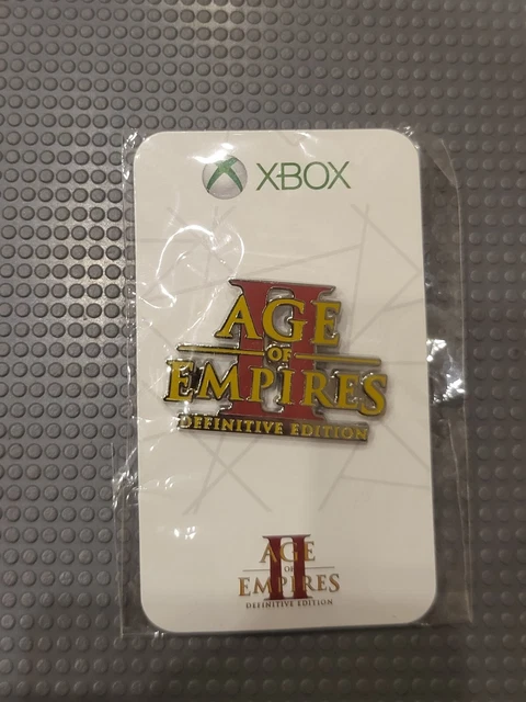 AGE OF EMPIRES Definitive Edition Rare Promo Pin Badge Xbox One ...