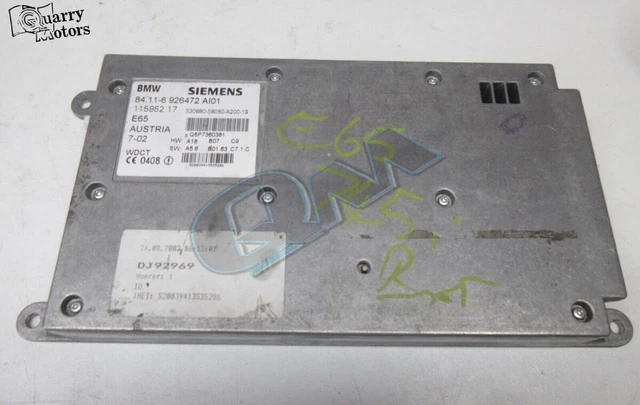 GENUINE USED TRANSMITTER Receiver Module for BMW E65 E66 E67 6926472 ...