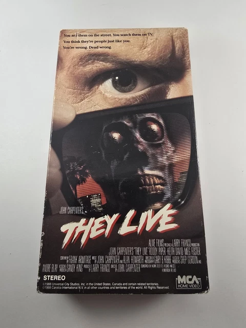 THEY LIVE ROWDY Roddy Piper, John Carpenter, Keith David, Meg Foster ...