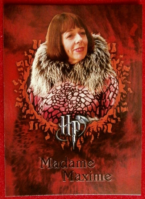 HARRY POTTER & GOBLET OF FIRE - Card #16 - MADAM MAXIME - CARDS INC ...