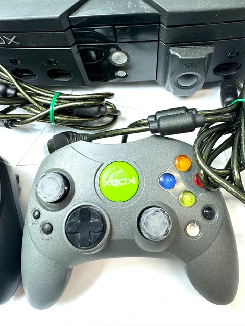 MICROSOFT XBOX ORIGIN CONSOLE BLACK CONSOLE JAPAN NTSC-J TEST WORKING ...