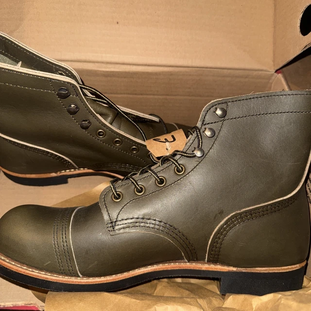 RED WING SHOES 8078 Iron Ranger Alpine Uk Size 7.5 £260.70 - PicClick UK