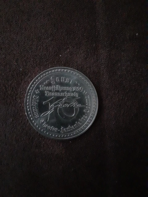 GOETHES URAUFFÜHRUNG 1829 Faust Braunschweig Johann Wolfgang Von Goethe ...