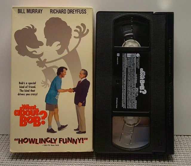 WHAT ABOUT BOB? VHS VCR Video Tape Used Movie Bill Murray Richard ...
