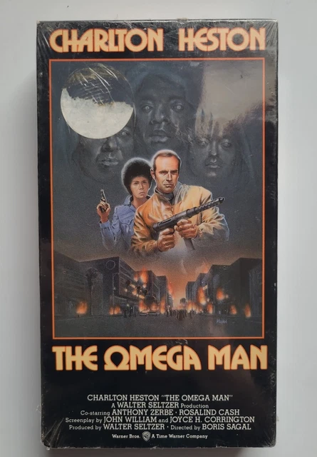 SEALED THE OMEGA Man VHS Charlton Heston VHS Warner Home Video Scifi ...