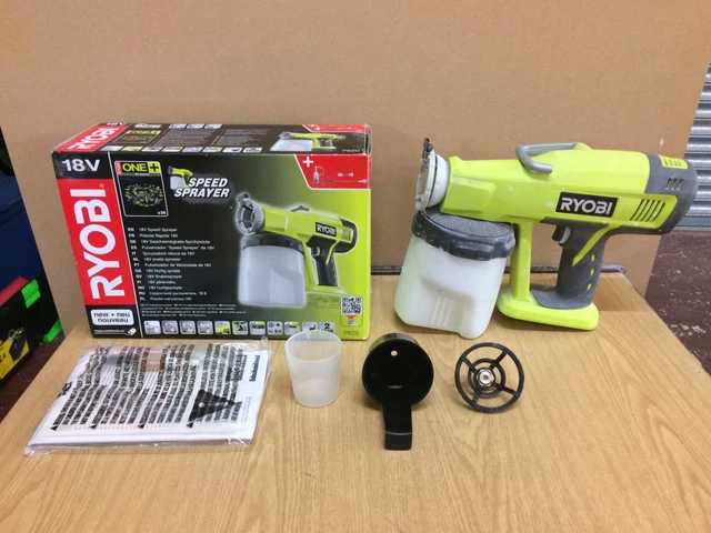 RYOBI P620 ONE+ Speed Paint Sprayer, 18 V (Body Only) £73.00 - PicClick UK