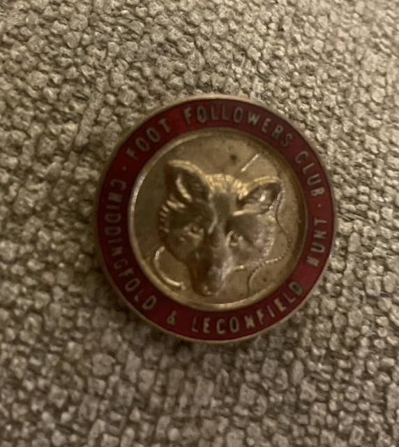 RARE ENAMEL HUNT Club Enamel Badge £35.00 - PicClick UK