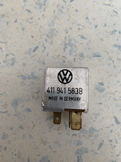 12504 ORIGINAL AUDI VW Relais Steuergerät 411941583B 12v EUR 10,00 ...