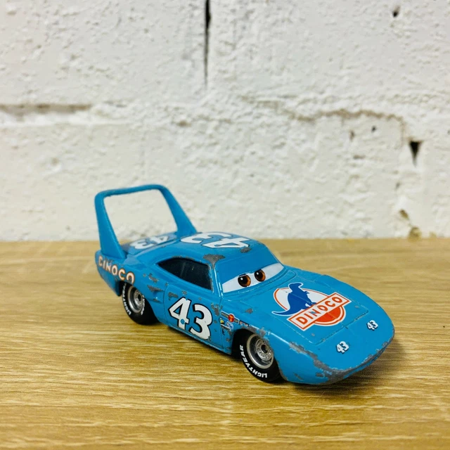 DISNEY PIXAR DIECAST Cars The King Strip Weathers Dinoco 43 Piston Cup ...