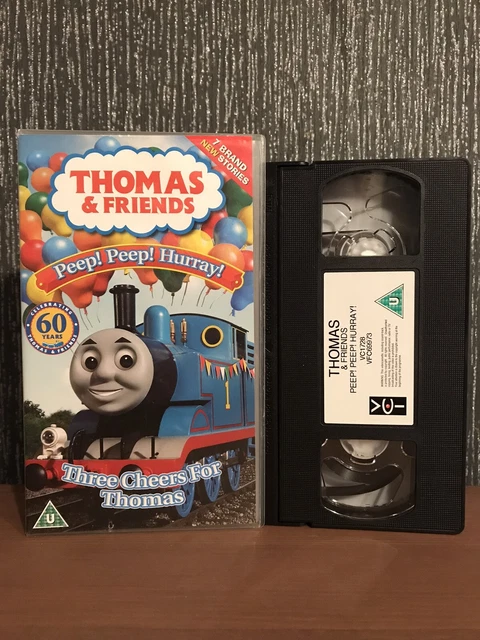 THOMAS & FRIENDS: Peep Peep Hurray - Three Cheers For Thomas (2005, VHS ...