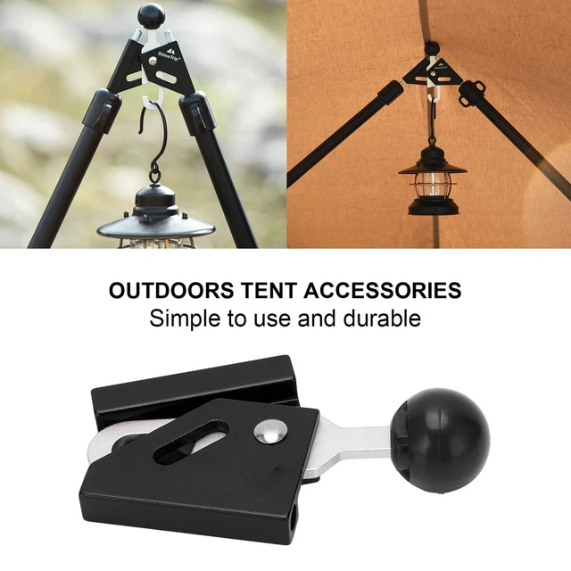 NEW TENT POLE Tips Round Canopy Rod Top Single Tent Support Thimble ...