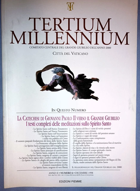 TERTIUM MILLENNIUM CITTA DEL VATICANO GIUBILEO ANNO 2000 ANNO 2 n 6 ...