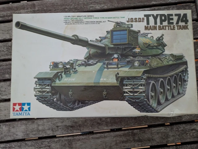 J.G.S.D.F. TYPE 74 Japanese Tank Tamiya | No. MM214 | 1:35 EUR 20,00 ...