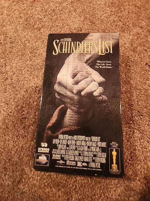 SCHINDLERS LIST 2 VHS Boxed Set Movie VHS Tapes £5.94 - PicClick UK