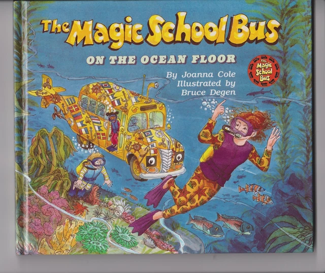 THE MAGIC SCHOOL Bus On The Ocean Floor Book Kids 90S Hardback EUR 18 ...