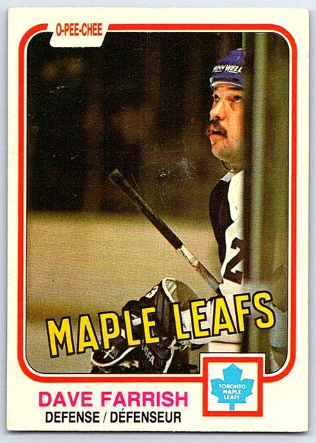 1981-82 O-PEE-CHEE **C** Dave Farrish Toronto Maple Leafs #317 EUR 0,82 ...