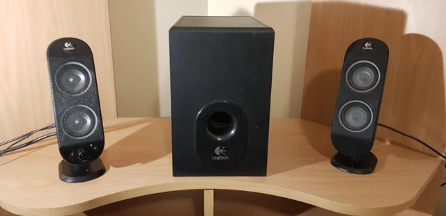 LOGITECH 2.1 SURROUND sound speaker system £30.87 - PicClick UK