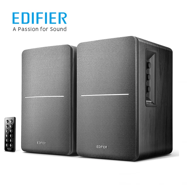 EDIFIER R1280DB 2.0 Bookshelf Bluetooth Speakers Bass Wireless Remote ...
