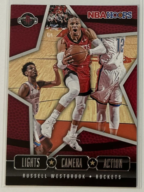 2020-21 PANINI NBA Hoops Lights Camera Action Russell Westbrook #13 ...