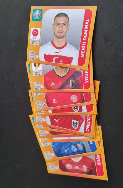 PANINI UEFA EM Euro 2020 Tournament Edition (2021) 10 verschiedene ...