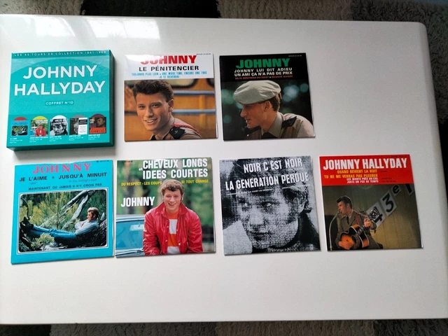COFFRET VINYLS JOHNNY HALLYDAY (bien lire ) EUR 40,00 - PicClick FR