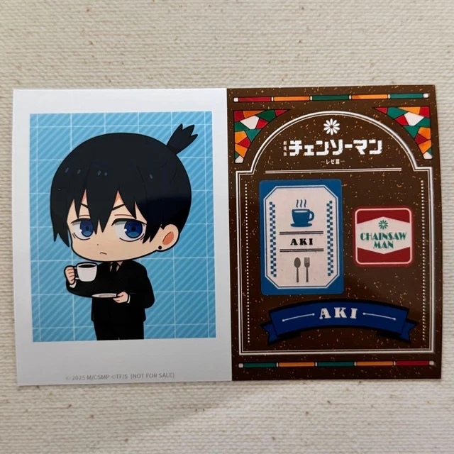 CHAINSAW MAN/THEATRICAL REZE Arc Beam Bromide Animate Points Prize USED K $49.37 - PicClick AU