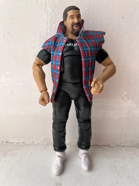 WWE COMMISSIONER MICK Foley Mattel Lucha Juguete Acción Figura Elite ...