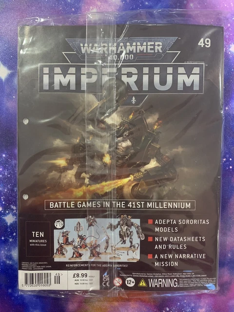 WARHAMMER 40K ADEPTA Sororitas / Sisters of Battle Imperium Magazine ...