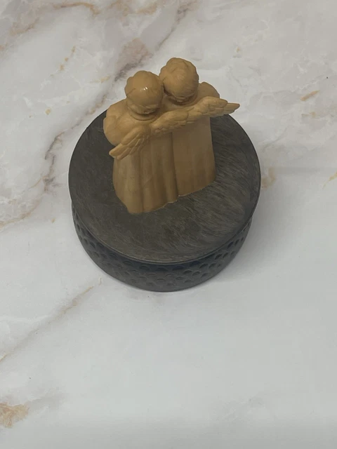 VINTAGE ANGELS MUSIC Box Japan Hong Kong Sankyo Christmas $26.79 ...