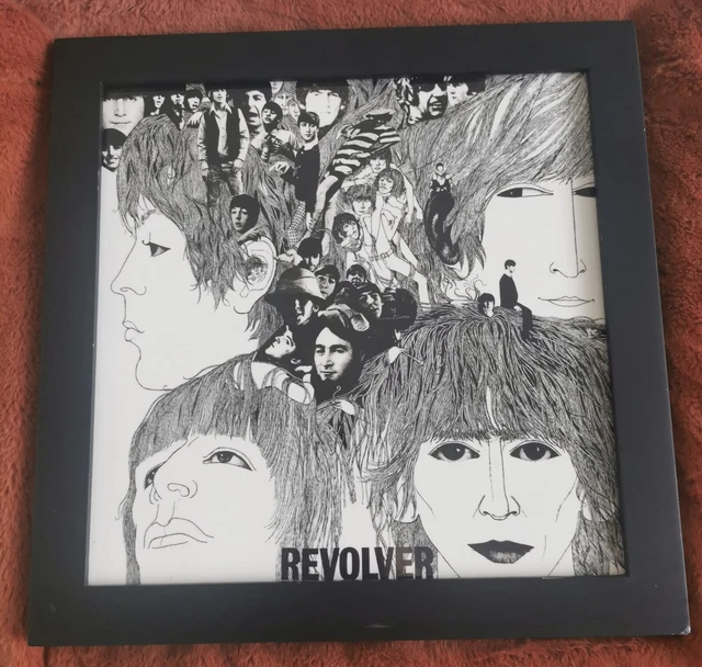 THE BEATLES LTD Edition Revolver Album Cover Framed Ceramic Tile £35.00 ...