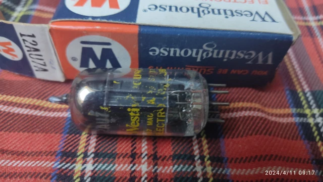 TUBE 12AU7A ECC82 WESTINGHOUSE NOS NIB EUR 50,00 - PicClick FR
