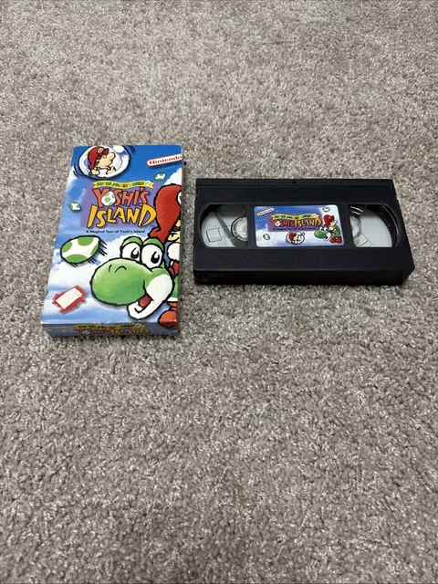 NINTENDO SUPER MARIO World 2 Yoshi’s Island VHS Not For Resale Promo ...