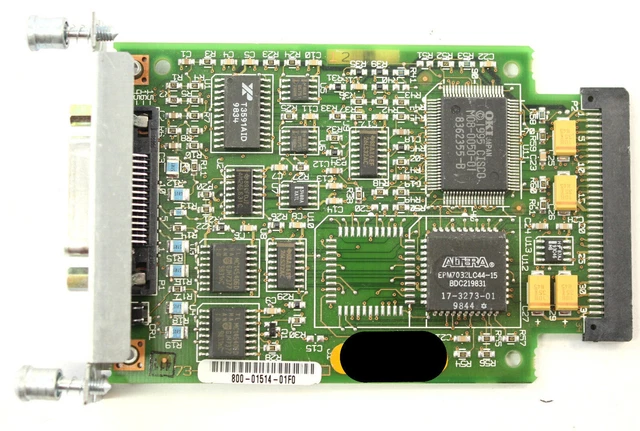 CISCO MODULE WIC-1T 1-Port Serial WAN Interface Card 800-01514-01 $58. ...