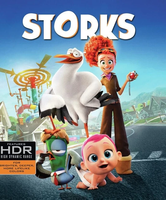 STORKS (BLU-RAY) ANDY Samberg Kelsey Grammer Keegan-Michael Key (US ...