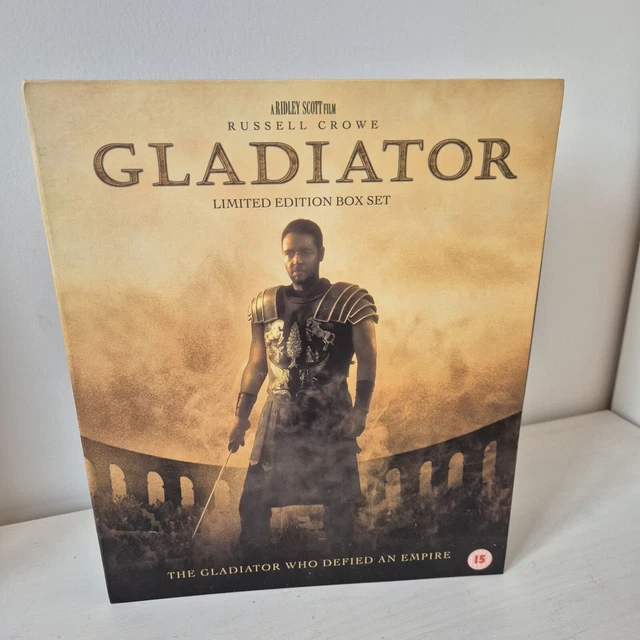 GLADIATOR LIMITED EDITION Box Set Vhs Video / Book £9.99 - PicClick UK