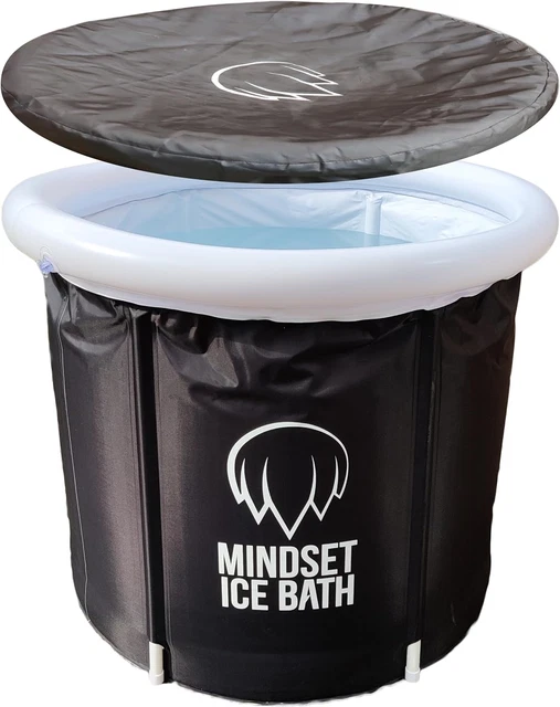 MINDSET ICE BATH: Ultimate ice bath tub for recovery and meditation ...