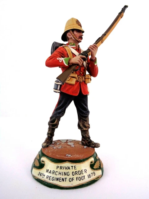 CHARLES STADDEN FIGURE Studio Painted Private Marching Order 24th 1879 ...
