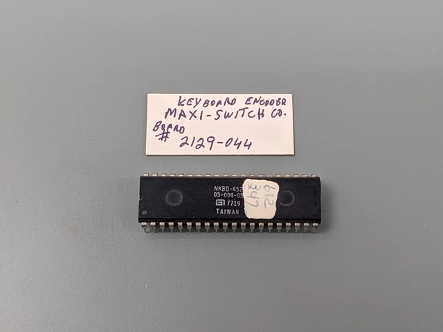 GENERAL INSTRUMENTS NKBD-452 Keyboard Encoder IC for Maxi-Switch 2129 ...