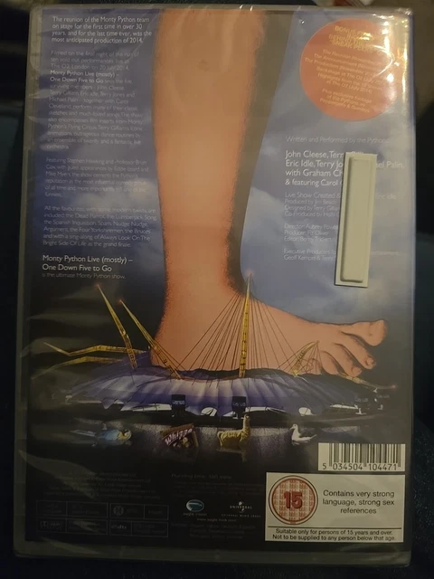 MONTY PYTHON LIVE (Mostly) - One Down Five To Go (DVD, 2014) £6.49 ...