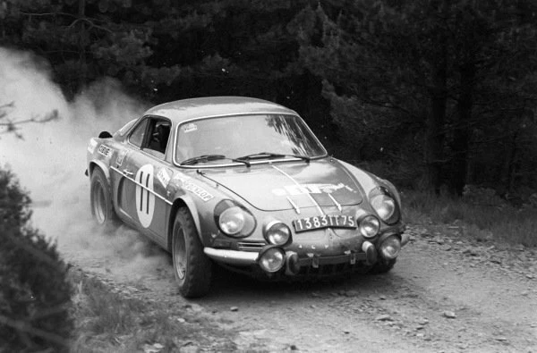 ALPINE A110 ERC Rally Car 1971 Racing Old Photo 5 EUR 7,27 - PicClick FR