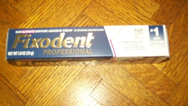 FIXODENT PROFESSIONAL ULTIMATE Denture Adhesive Cream 1.8 oz. $9.25 ...