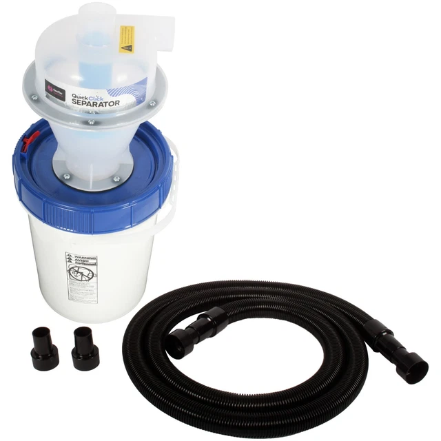 DUST COLLECTOR CYCLONE Separator Vacuum Cleaner Extractor Kit 19l with ...