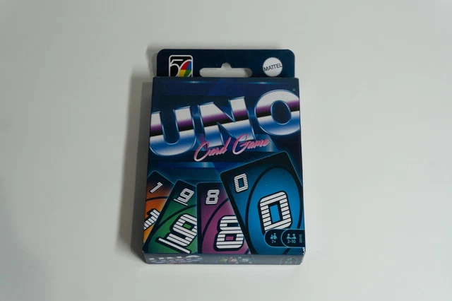 MATTEL UNO 1980S 80s Edition Retro Version Family Card Game #2 of 5 in ...