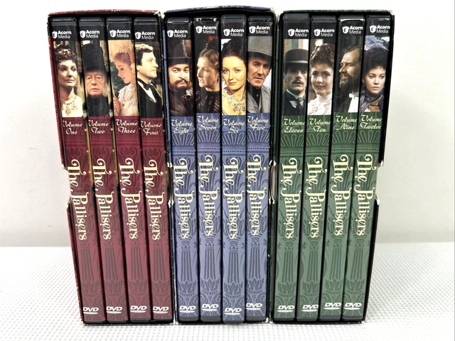 THE PALLISERS DVD 12 Disc Set EUC BBC Acorn Media Complete Series $68. ...