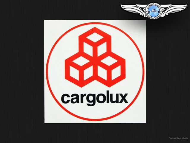 AUTOCOLLANT LOGO ROND Cargolux Cargo Lux EUR 6,66 - PicClick FR