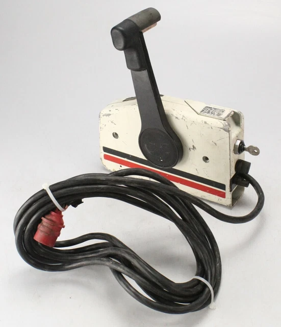 JOHNSON EVINRUDE OMC Side Mount Control Box W/ 17 Ft Harness & Key EUR ...