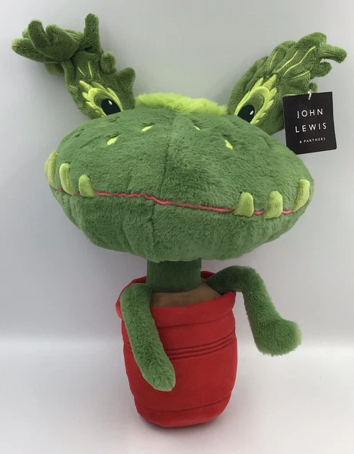 JOHN LEWIS CHRISTMAS Advert 2023 Snapper Venus Fly Trap Plush Soft Toy ...