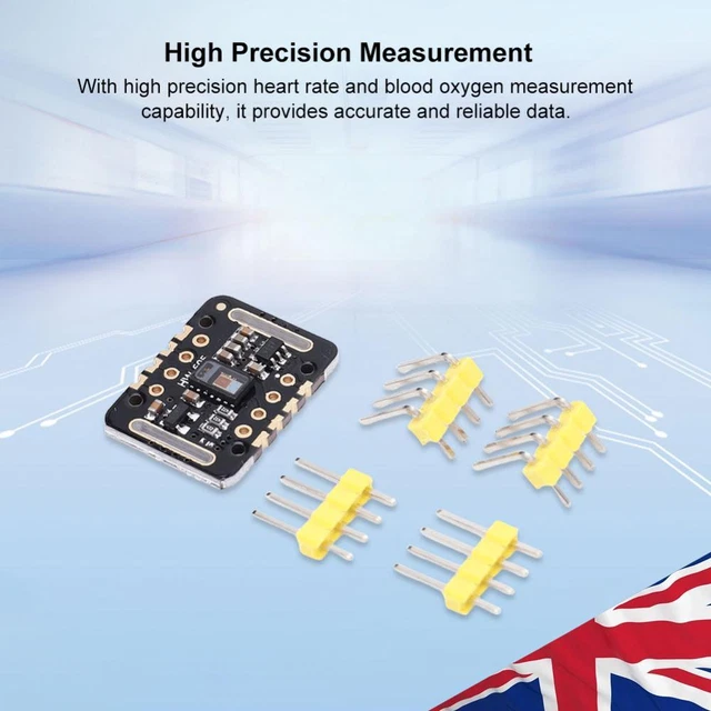 MAX30102 I2C HEART Rate Oximetry Sensor Module Heart Rate Sensor Module 1.8V-5V £5.71 - PicClick UK